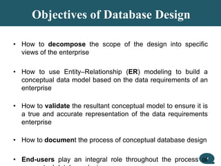 Methodology conceptual databases design roll no. 99 & 111 | PPTX