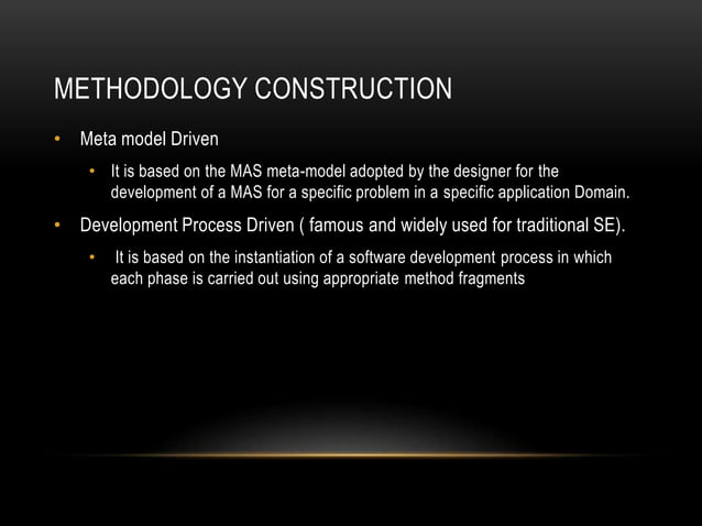 Methodology construction | PPT