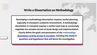 Methodology Dissertation In Liverpool.pptx