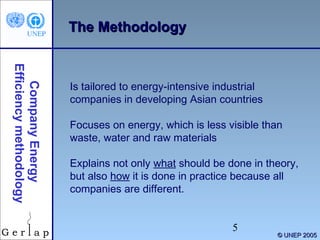 Energy Efficiency Methodology for Industry | PPT | Power and Energy ...