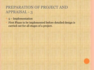 Methodology For Formulation And Appraisal of a Project | PPT
