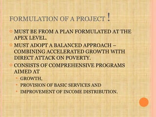 Methodology For Formulation And Appraisal of a Project | PPT