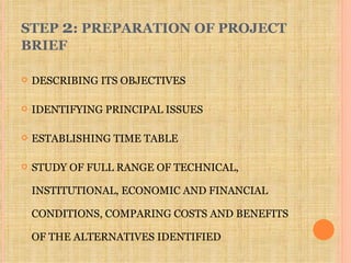 Methodology For Formulation And Appraisal of a Project | PPT