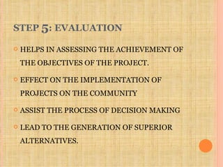 Methodology For Formulation And Appraisal of a Project | PPT