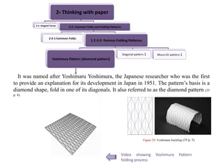 Methodology for Using Origami in Designing Deployable Shelters | PPTX