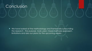 Data Science research methodology & processes | PPTX