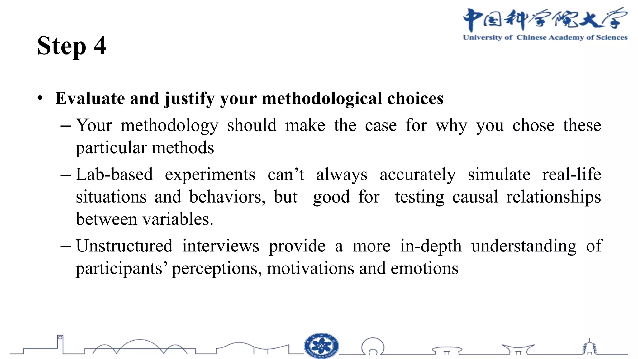 Methodology in scientific writing | PPTX