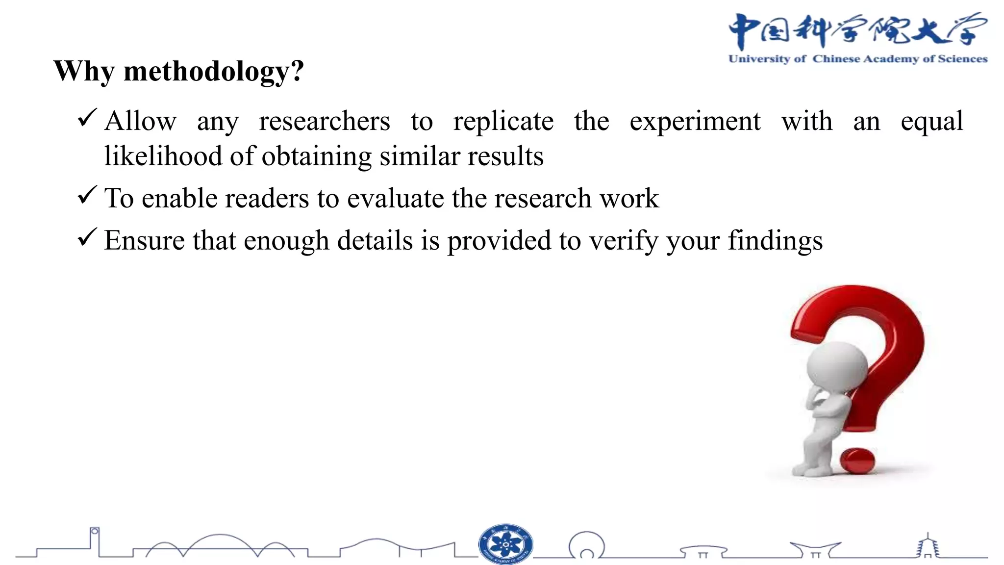 Methodology in scientific writing | PPTX