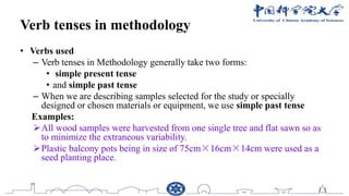 Methodology in scientific writing | PPTX