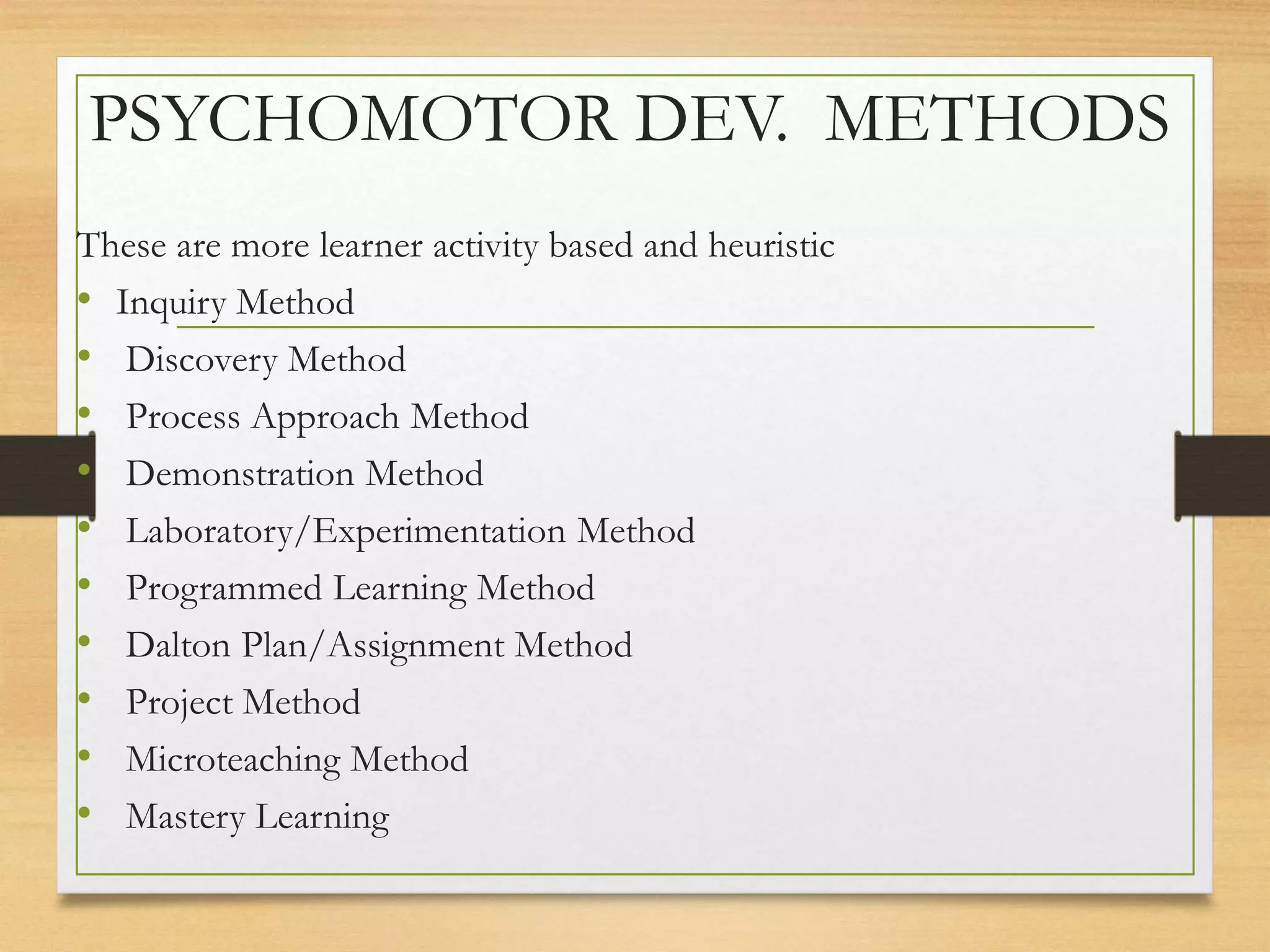 Methodology in Teaching | PPTX