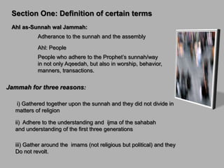 Methodology of ahl us sunnah | PPT