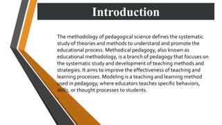 Methodology of pedagogy ppt.pptx | Educational Assessment | Education