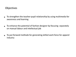 Methodology of teaching fashion design | PPTX