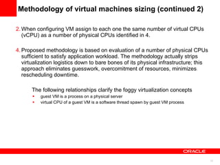 Methodology of virtual machines sizing | PPT
