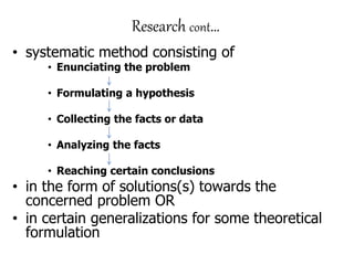 The difference between Method and Methodology | PPTX