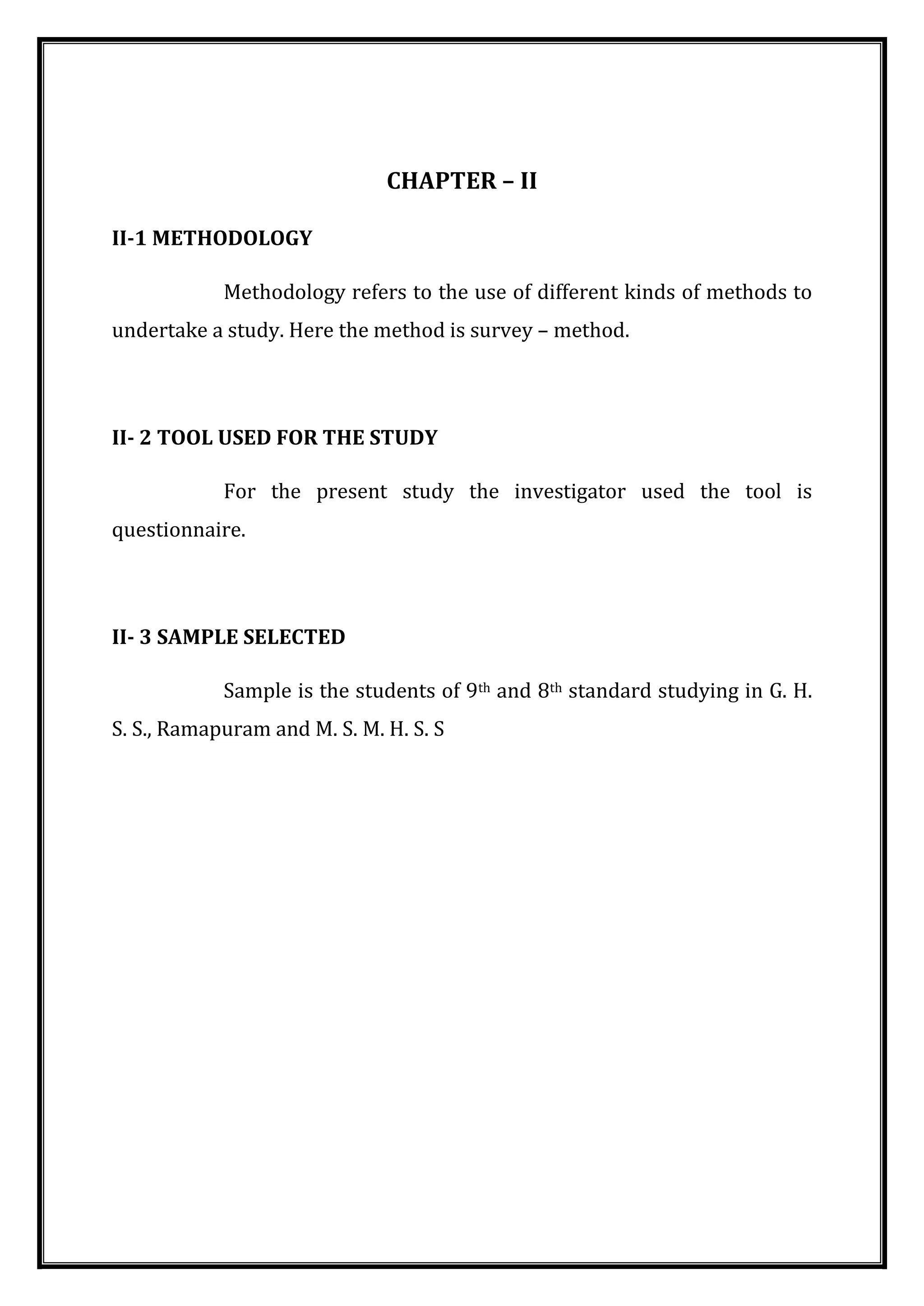 Methodology practicum | PDF