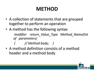 Method overloading | PPTX