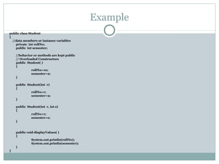 Method overloading | PPT