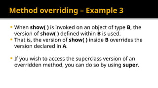 Oop concepts classes Method Overriding.pptx