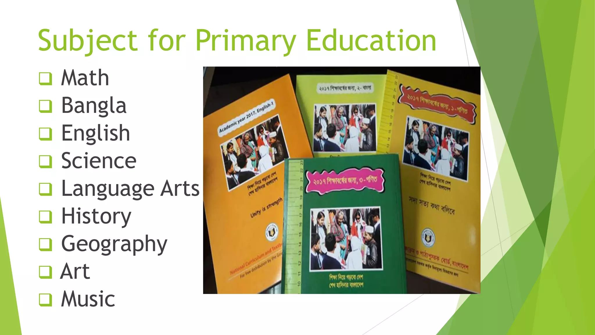 Primary Education in BANGLADESH | PPTX