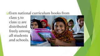 Primary Education in BANGLADESH | PPTX