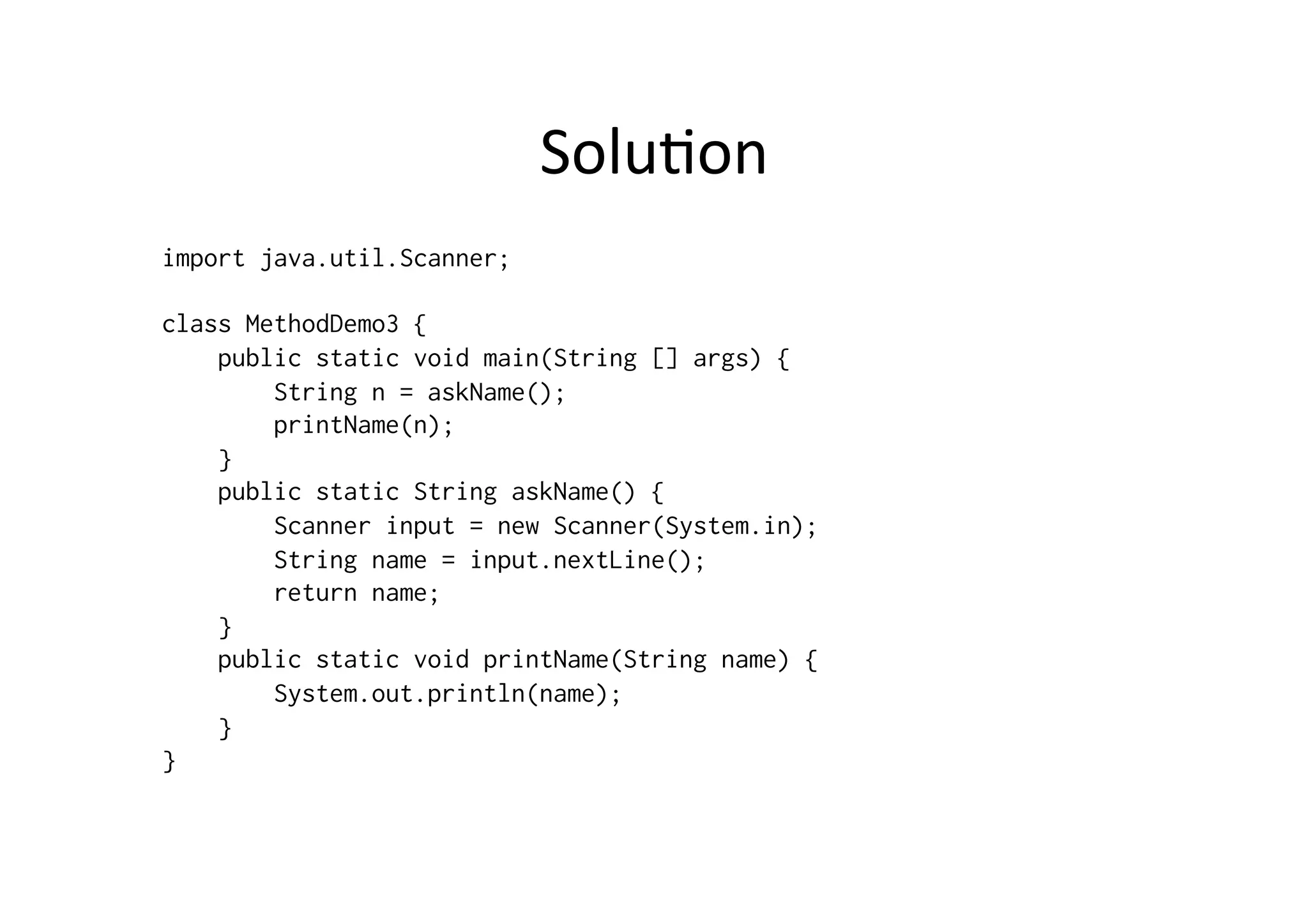 Methods In Java Ppt