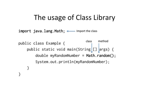 Methods In Java Pdf Programming Languages Computing