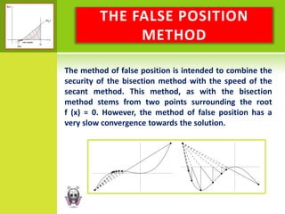 Root Equations Methods | PPTX