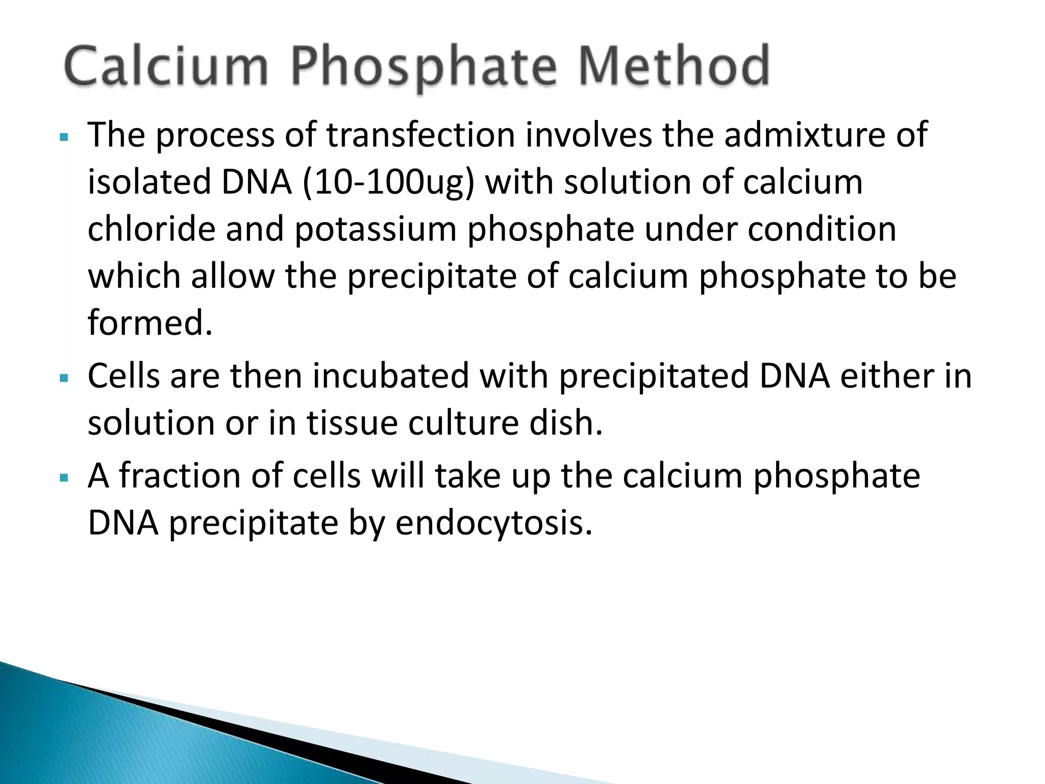 Direct Gene Transfer Methods | PPTX