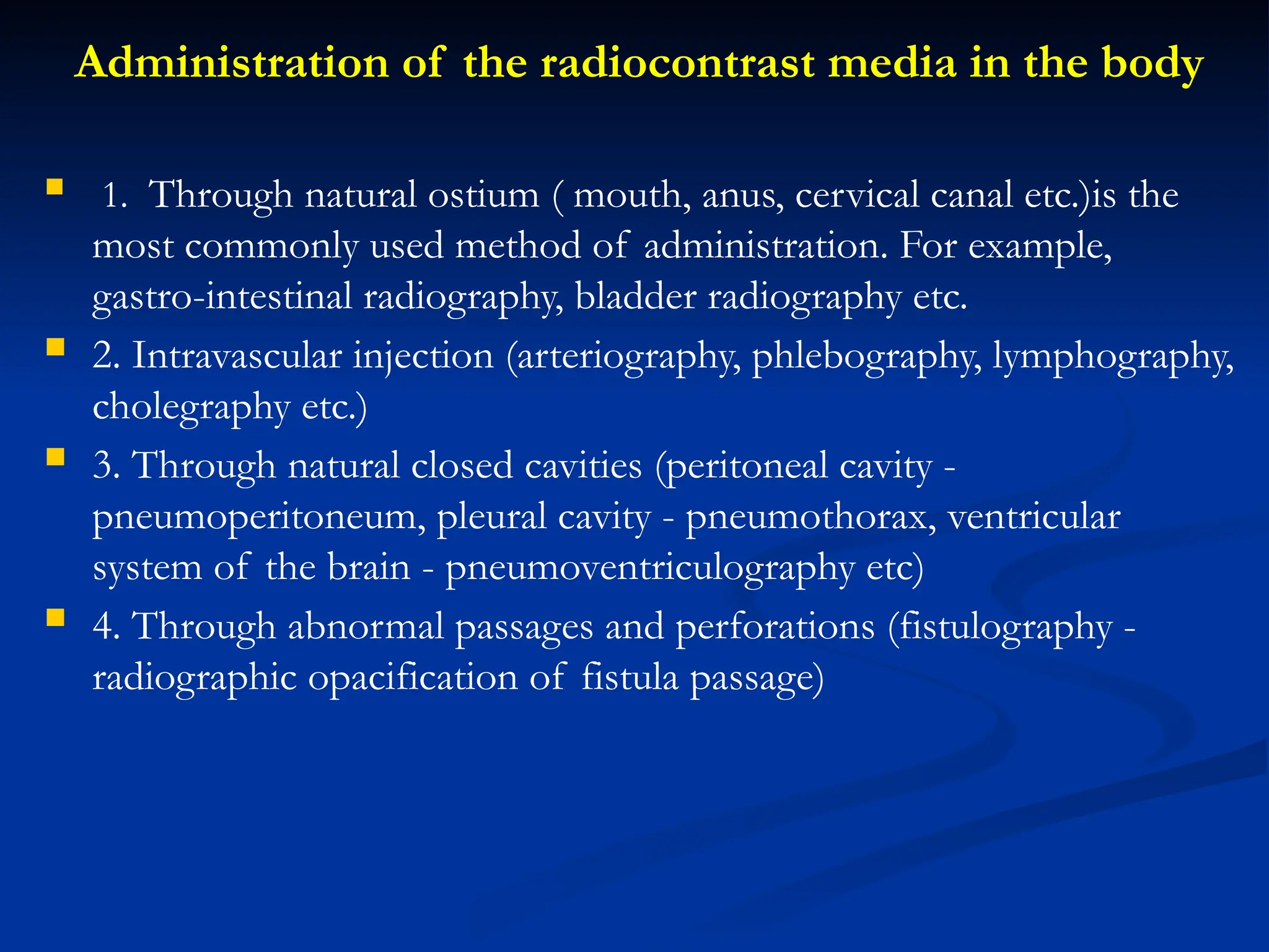 Methods and techniques for radiology diagnostic.pptx