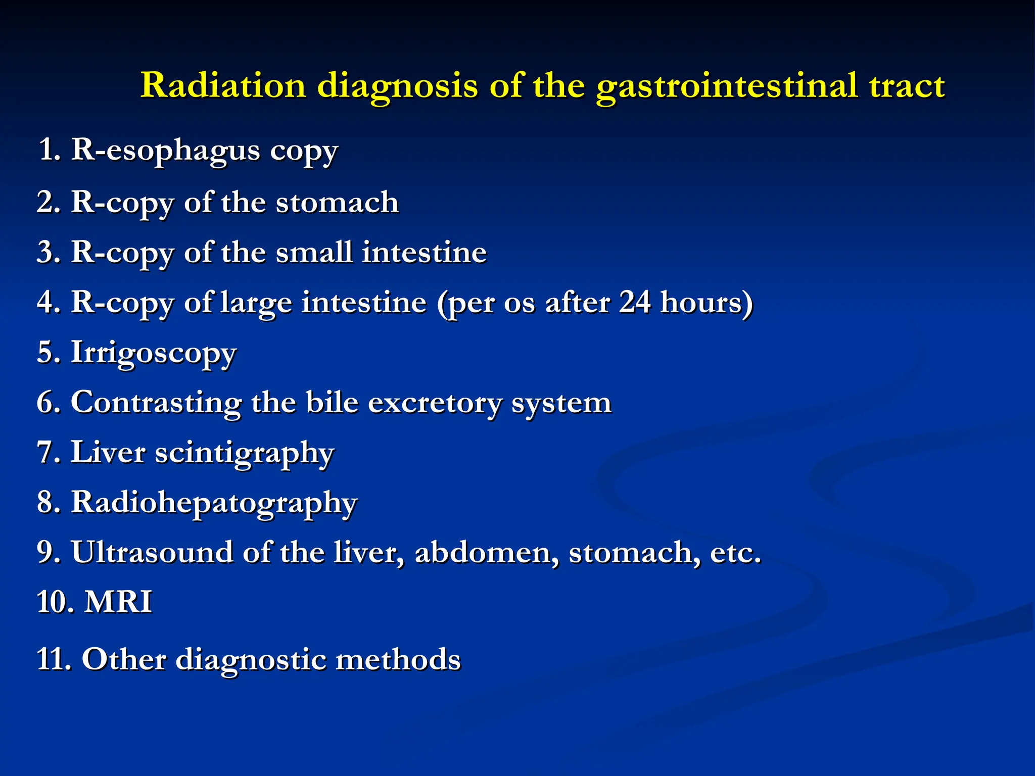 Methods for diagnosis for radiation presentation.ppt