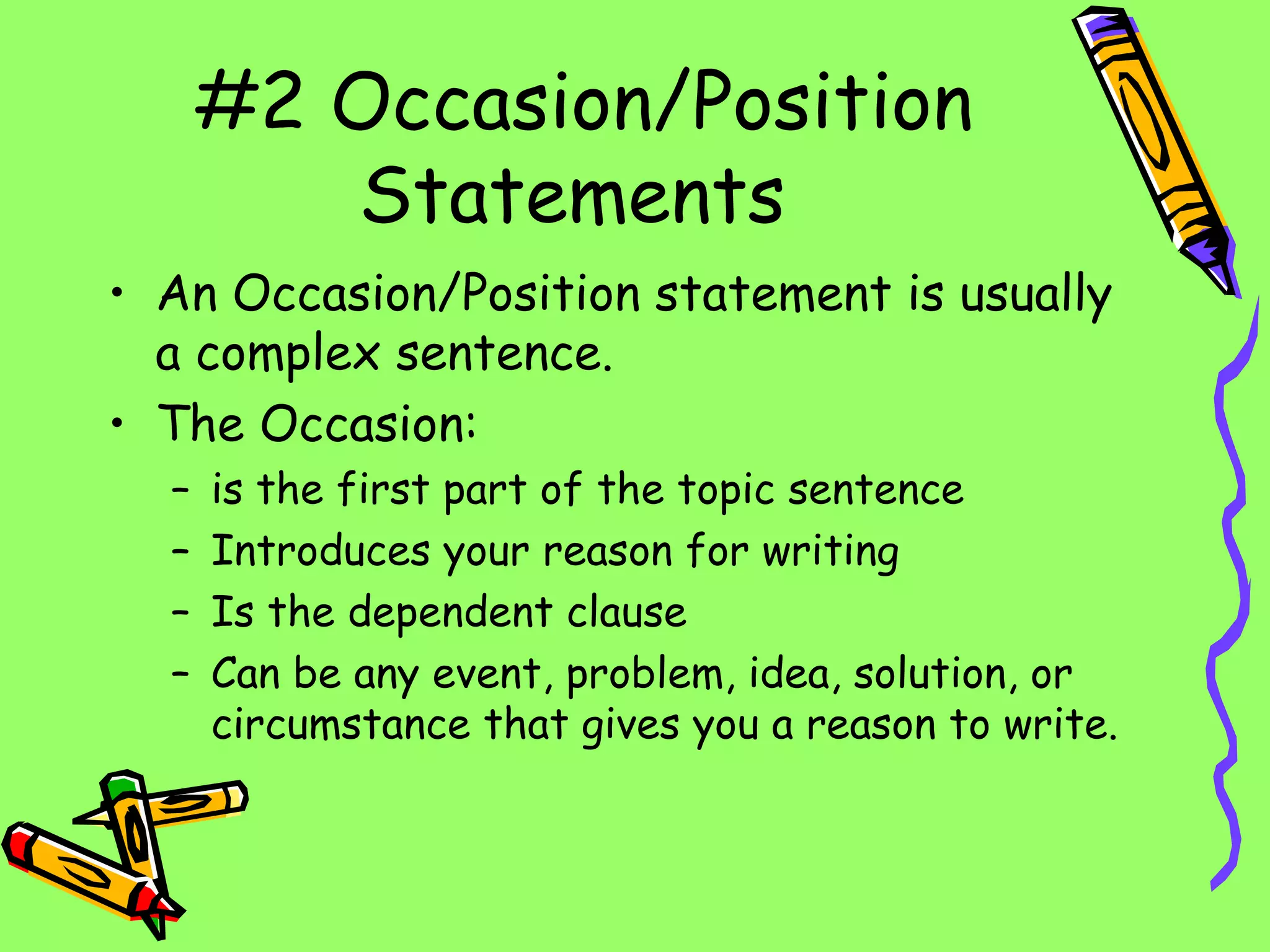 Methods for-writing-topic-sentences-1223572998734522-9 | PPT