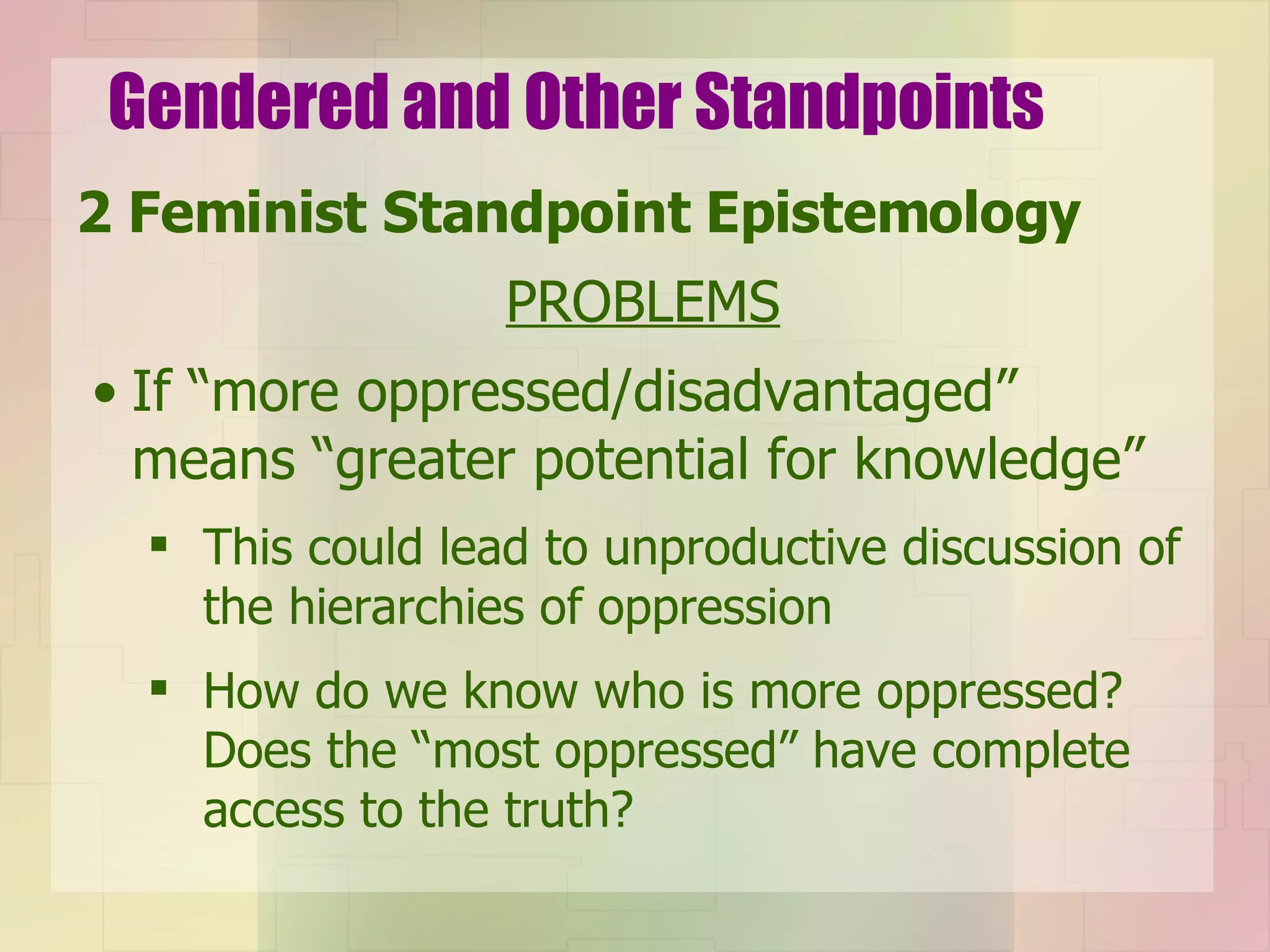 Gender - Research Methods | PPT