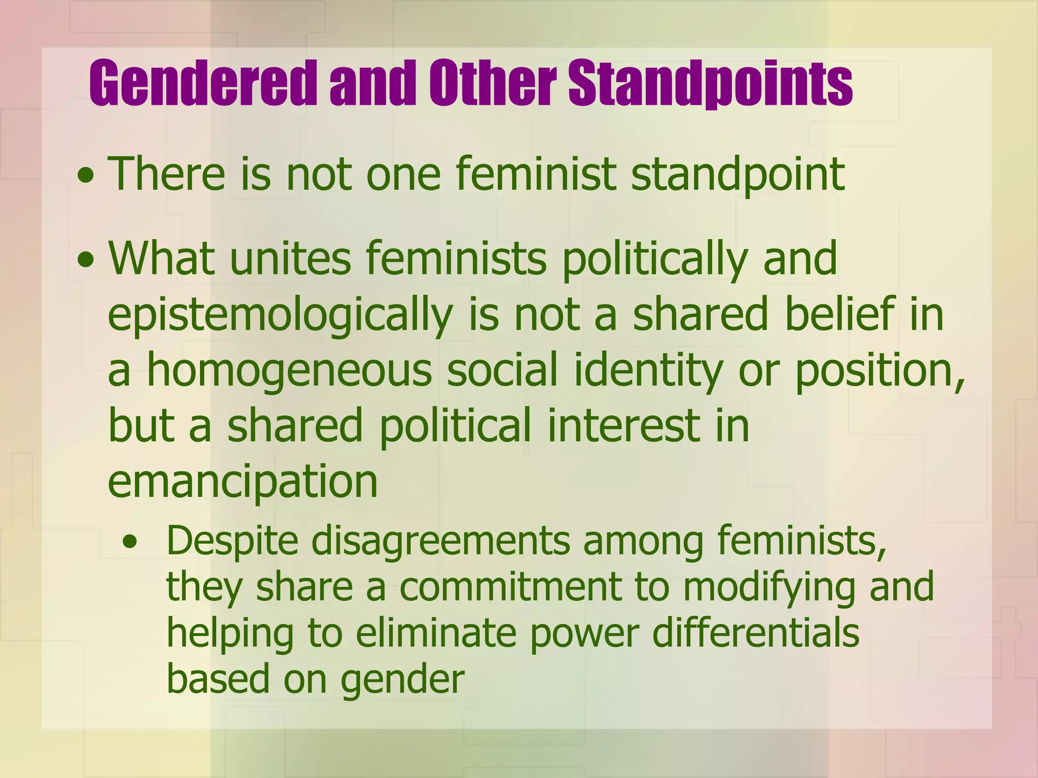 Gender - Research Methods | PPT