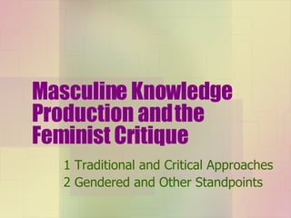 Gender - Research Methods | PPT