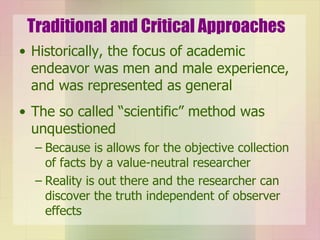 Gender - Research Methods | PPT
