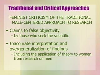 Gender - Research Methods | PPT