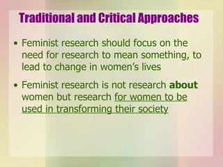 Gender - Research Methods | PPT