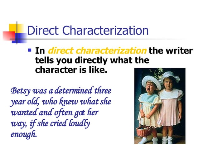 Methods of Characterization | PPT
