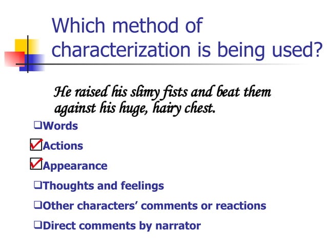 Methods of Characterization | PPT