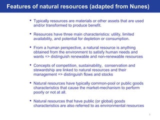 Methods of economic valuation - with a focus on marine ecosystems | PPT