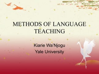 Methods of-language-teaching | PPT