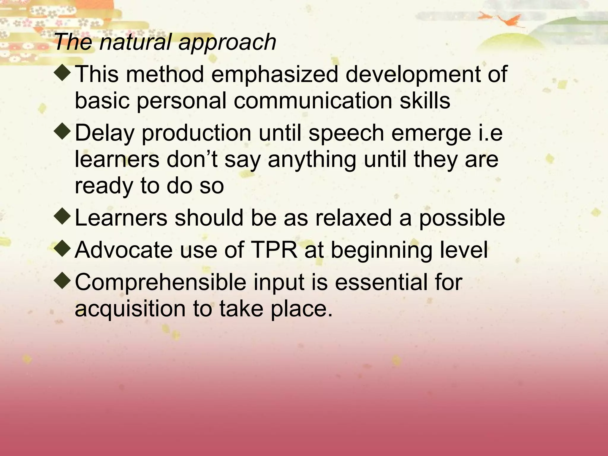 Methods of-language-teaching | PPT