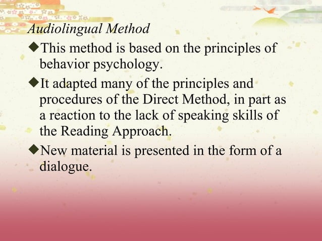 Methods of-language-teaching | PPT | Education