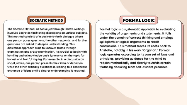 Methods of Philosophizing Senior High Grade 12 | PDF