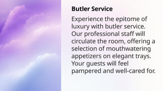 Methods of Presenting Appetizers.pptx | Desserts and Baking | Food & Drink