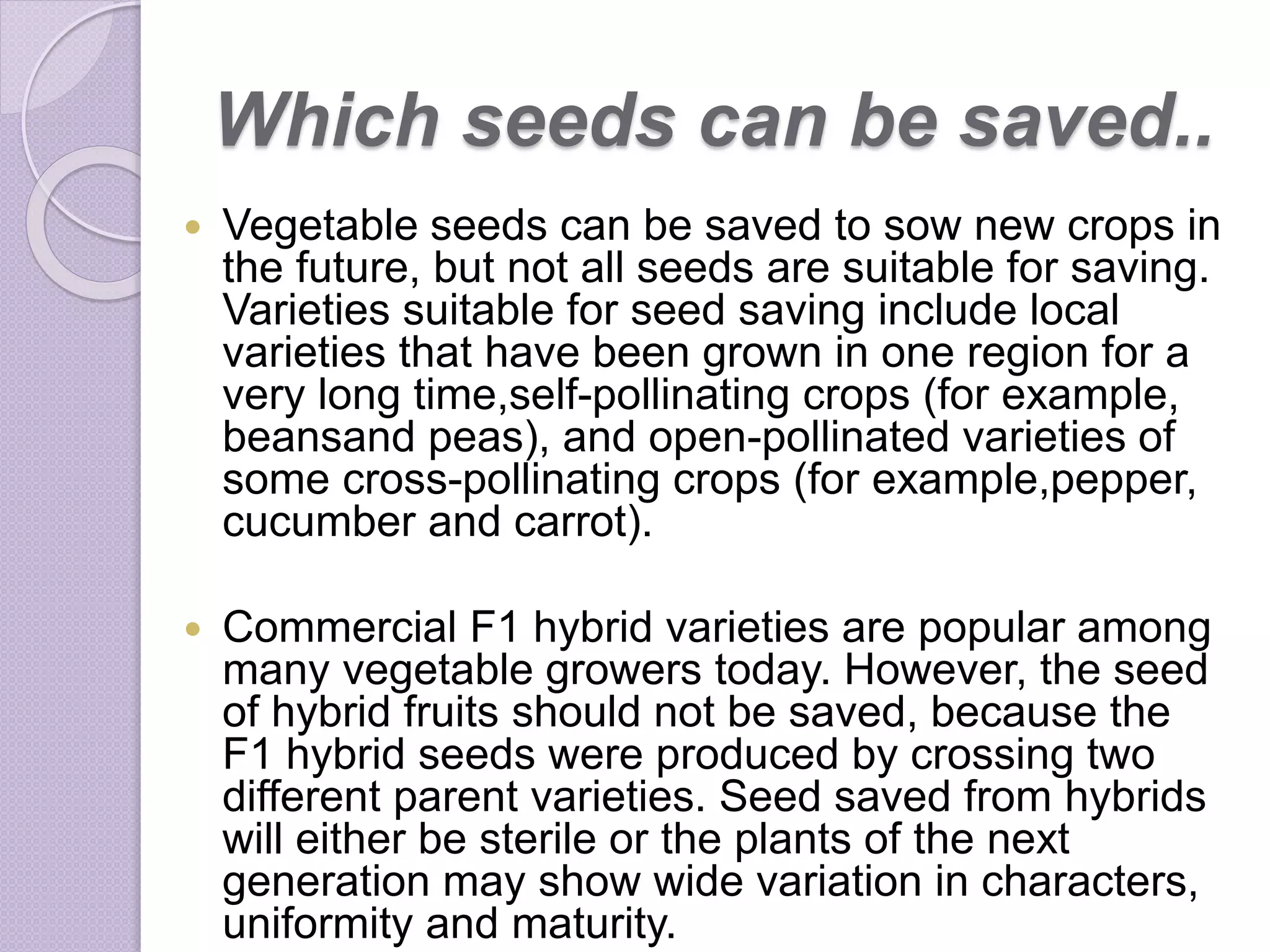 Methods of-seed-harvesting | PPTX