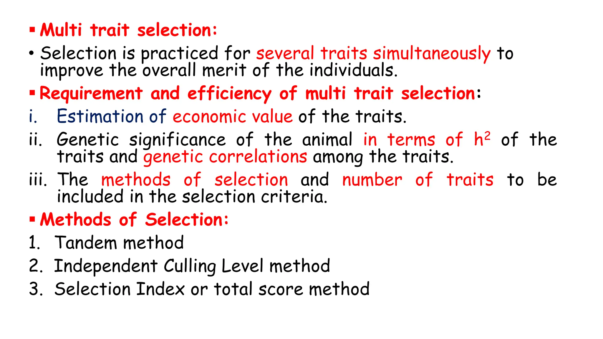 animal breeding and genetic Methods-of-Selection.pptx