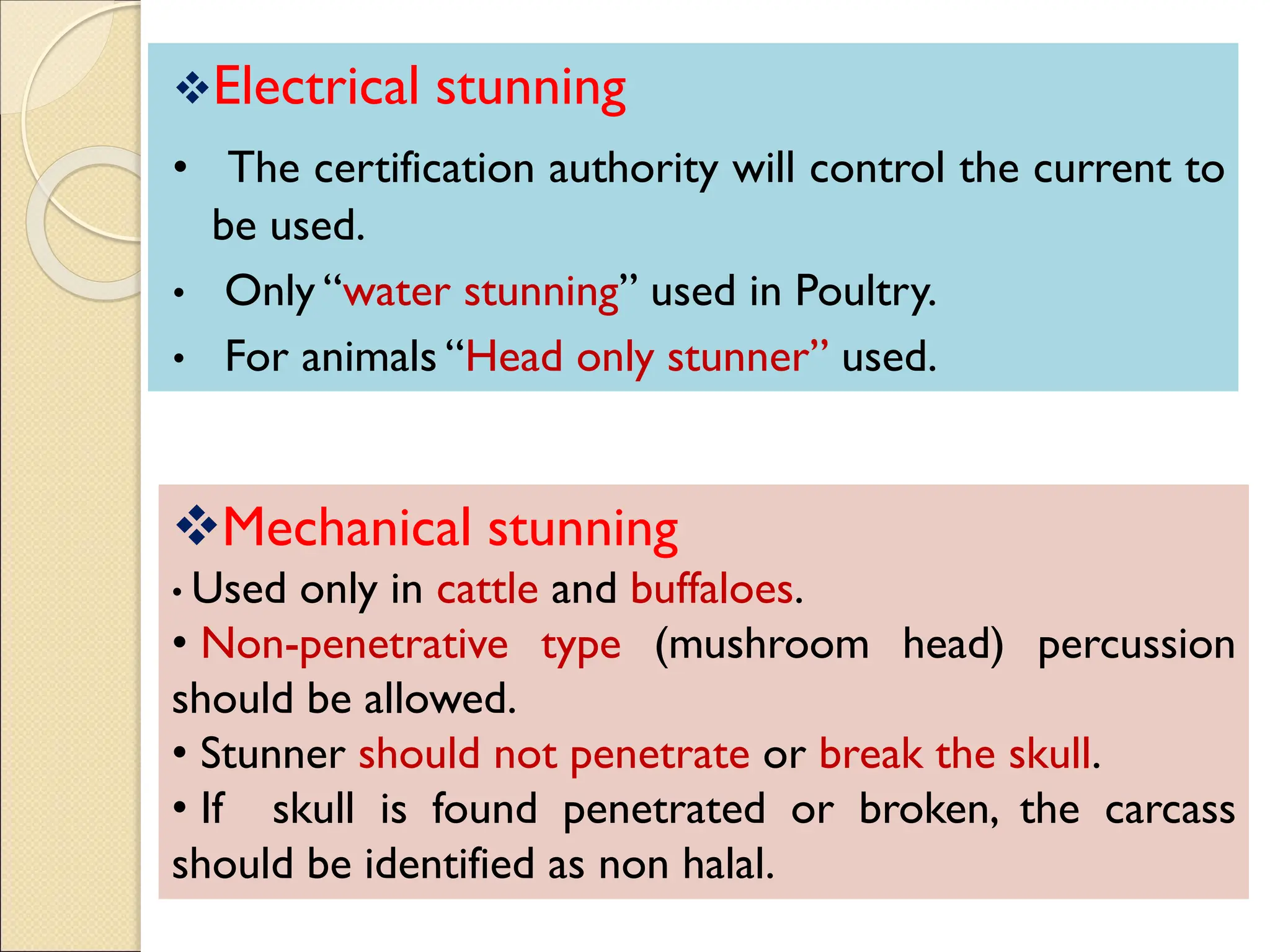 Method of Slaughter. (Humane Slaughter,Jewish,hindu,halal) | PDF
