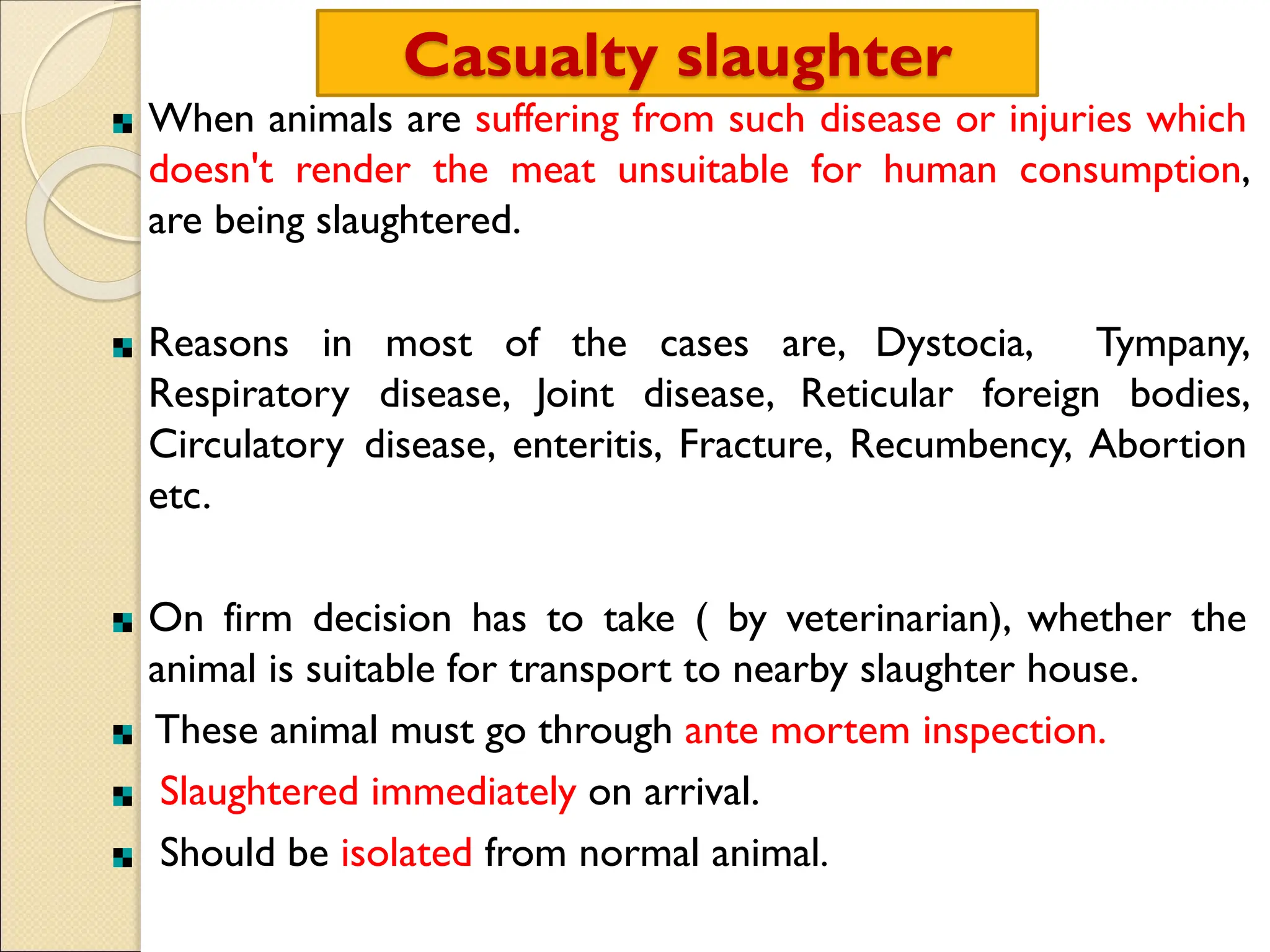 Method of Slaughter. (Humane Slaughter,Jewish,hindu,halal) | PDF